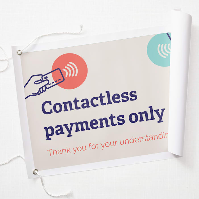 12x4 Modern Block Heavy-Duty Outdoor Vinyl Banner Keep Out CGSignLab ...