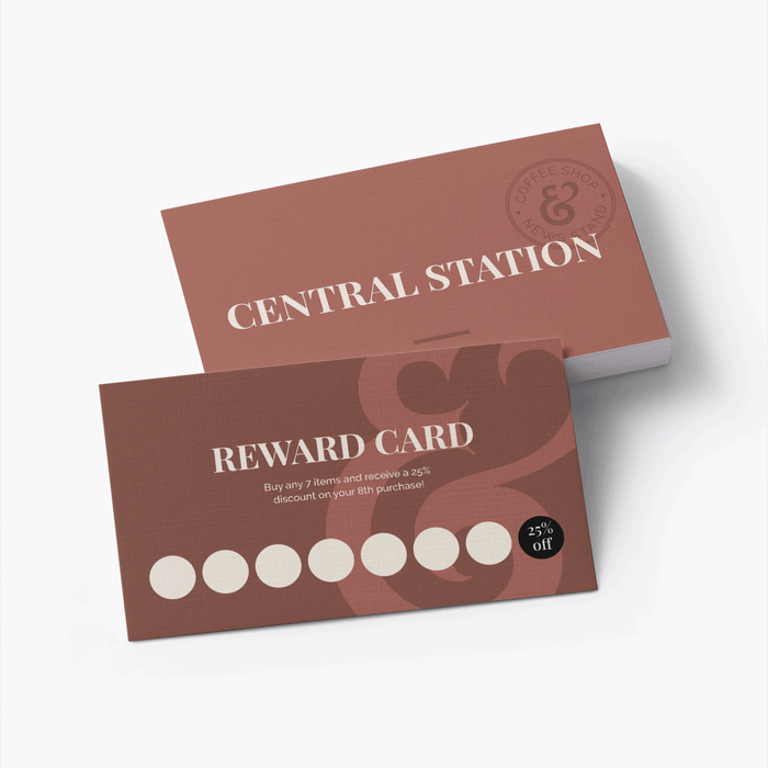 customer loyalty card sample