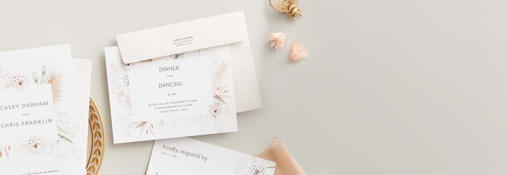 Wedding Reception Invitations, Wedding Reception Cards | Vistaprint SG
