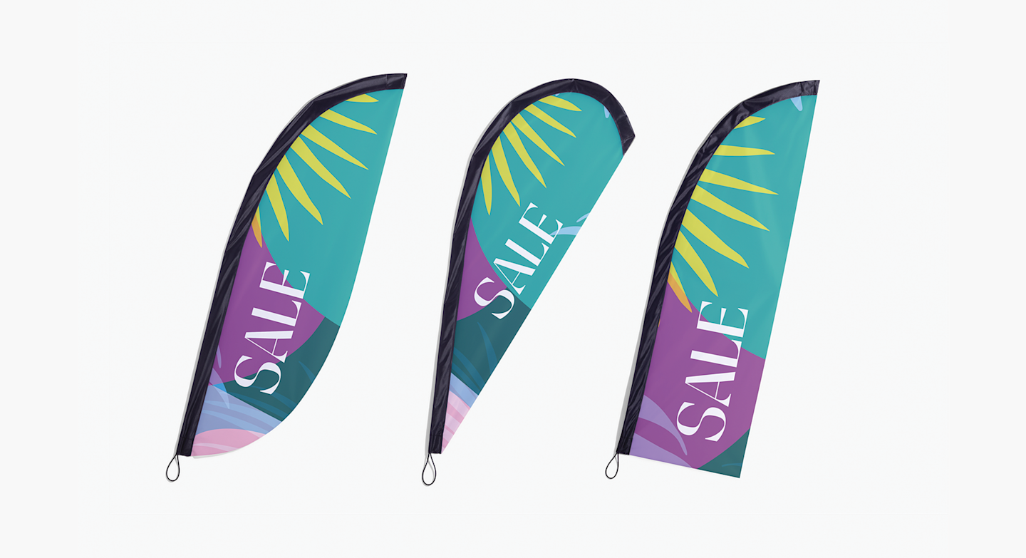 flags banners posters