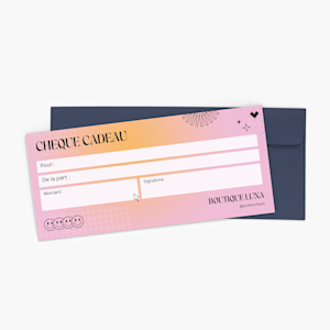 Chèques cadeaux, cartes cadeaux personnalisées | VistaPrint Canada