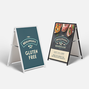 Outdoor A Frames, Custom Sandwich Board Signs | VistaPrint AU