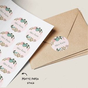 Personalised envelope seals & stickers | Vistaprint