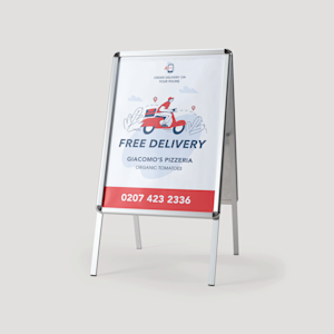 Custom A-frame Signs | VistaPrint