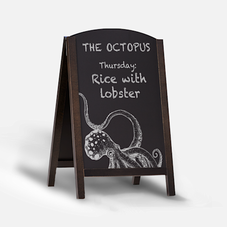 Custom A-Frame Signs, Sandwich Board Signs | VistaPrint CA