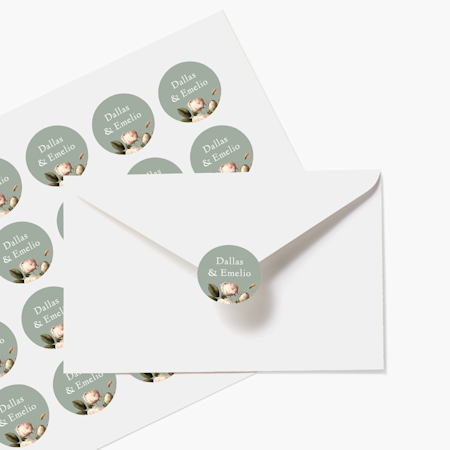 Labels in a Roll, Custom Sticker Rolls | VistaPrint