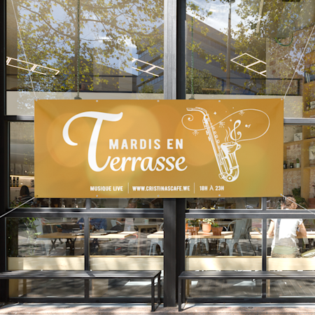 Impression et conception de banderoles personnalisées en ligne | VistaPrint