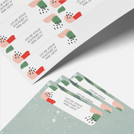 Bedrukte stickers op vel printen | VistaPrint