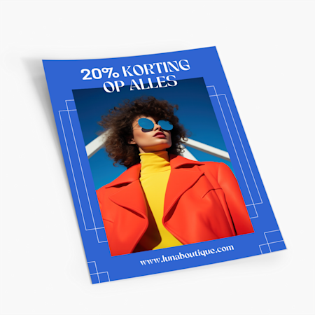 Bedrukte posters: ontwerp je eigen bedrukte poster | VistaPrint