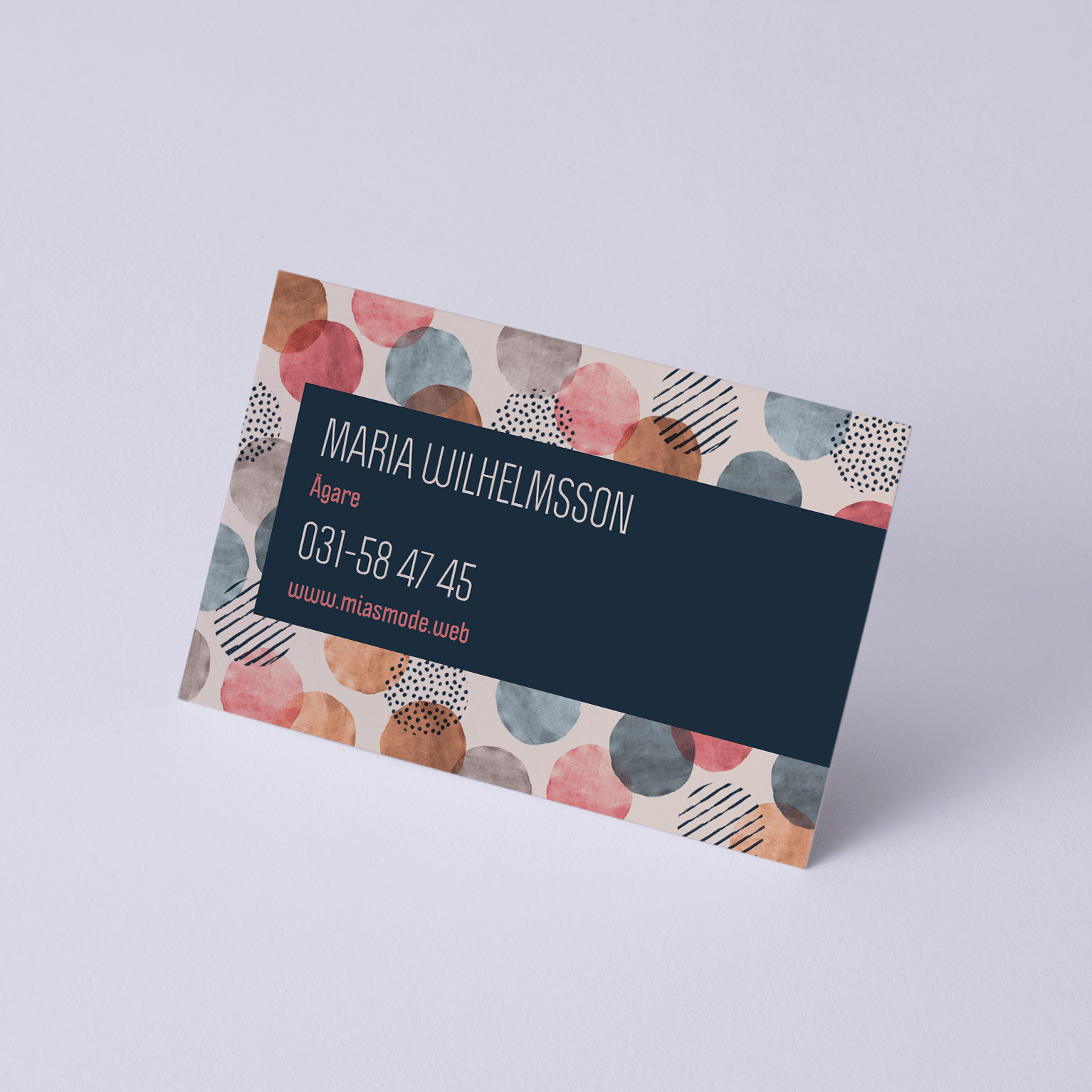 Visitkort: designa och beställ dina egna visitkort billigt online ...