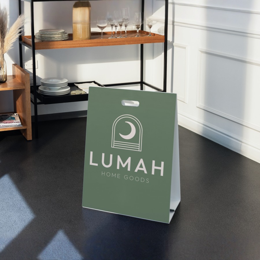 Corrugated A-Frame Signs | VistaPrint IE