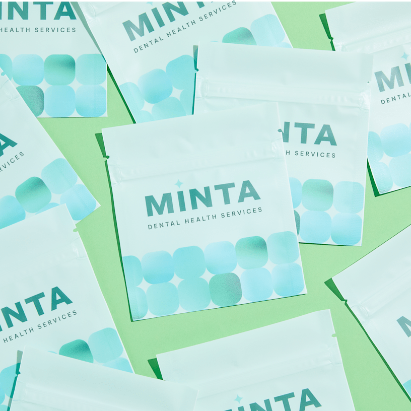 Custom White Pouches Printing