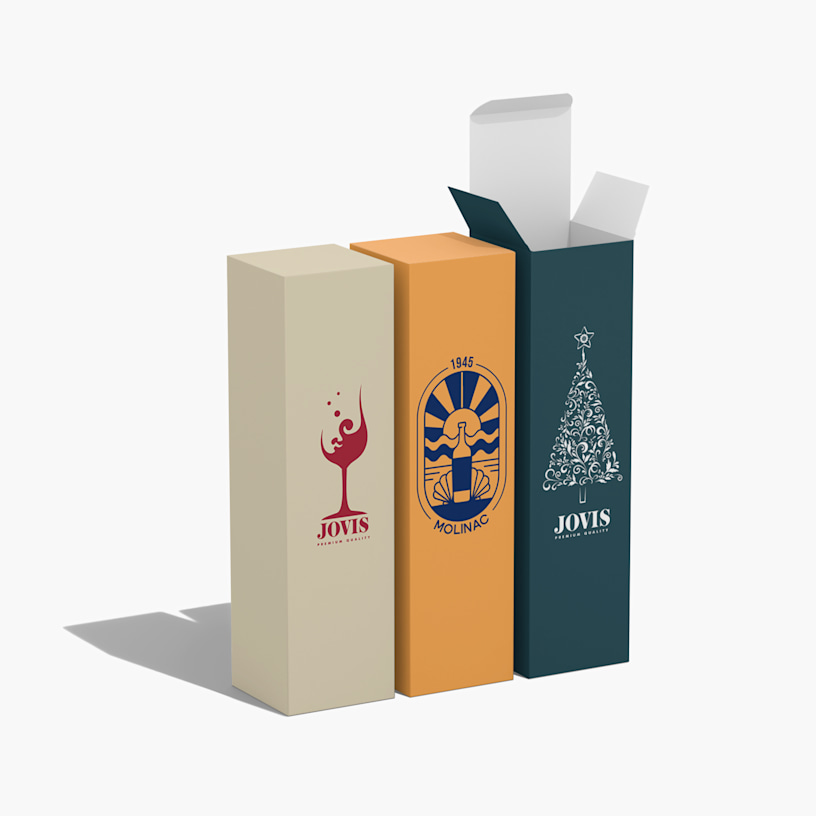 Custom Cardboard Bottle Boxes Printing | VistaPrint UK