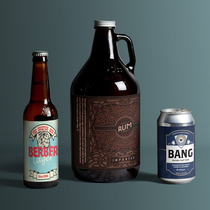 bespoke beer labels