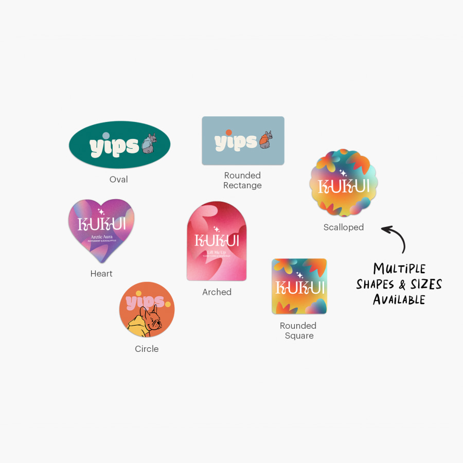 Product Labels, Product Sheet Labels Printing| Vistaprint AU