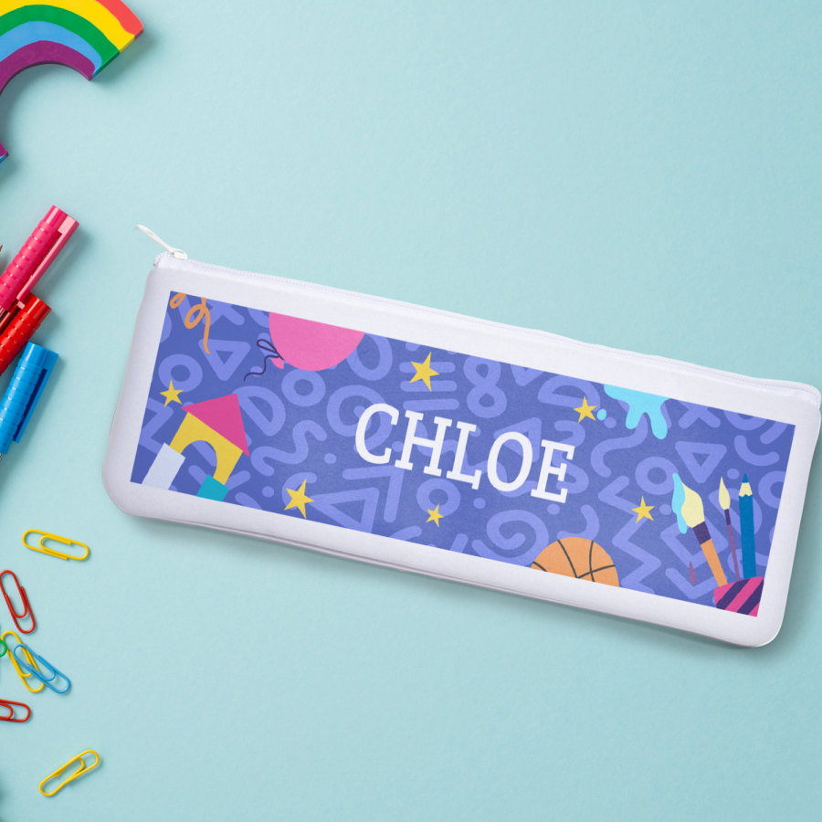 named pencil case