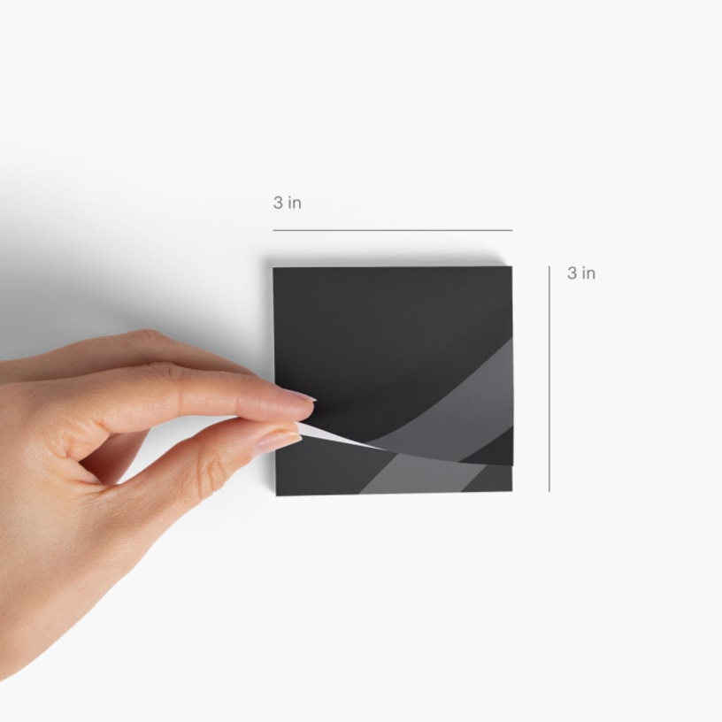 custom sticky notes no minimum uk