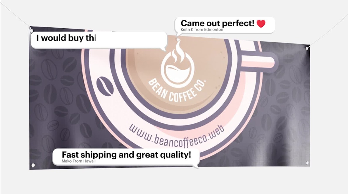 Custom Vinyl Banner Printing | VistaPrint CA